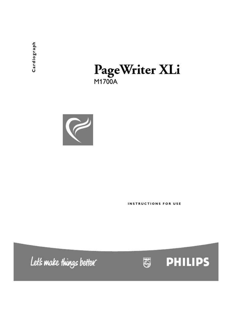 Pagewriter Xli Users Guide | PDF | Electrocardiography | Myocardial ...