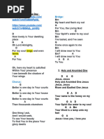 Yeshua Chords & Lyrics - Jesus Image - Psalmnote | PDF