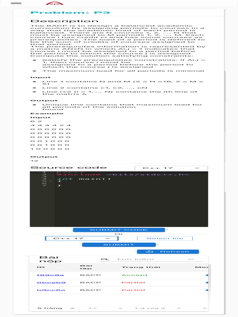 Description: Problem: P3 | PDF