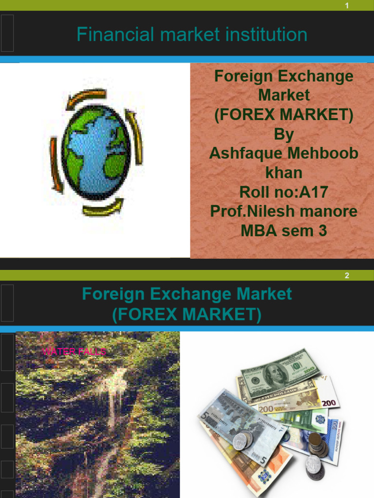 Foreign Exchange Market P P T | PDF | Option (Finance) | Exchange Rate