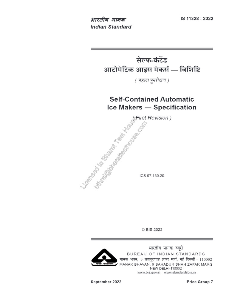 Is 11328 2022 | PDF