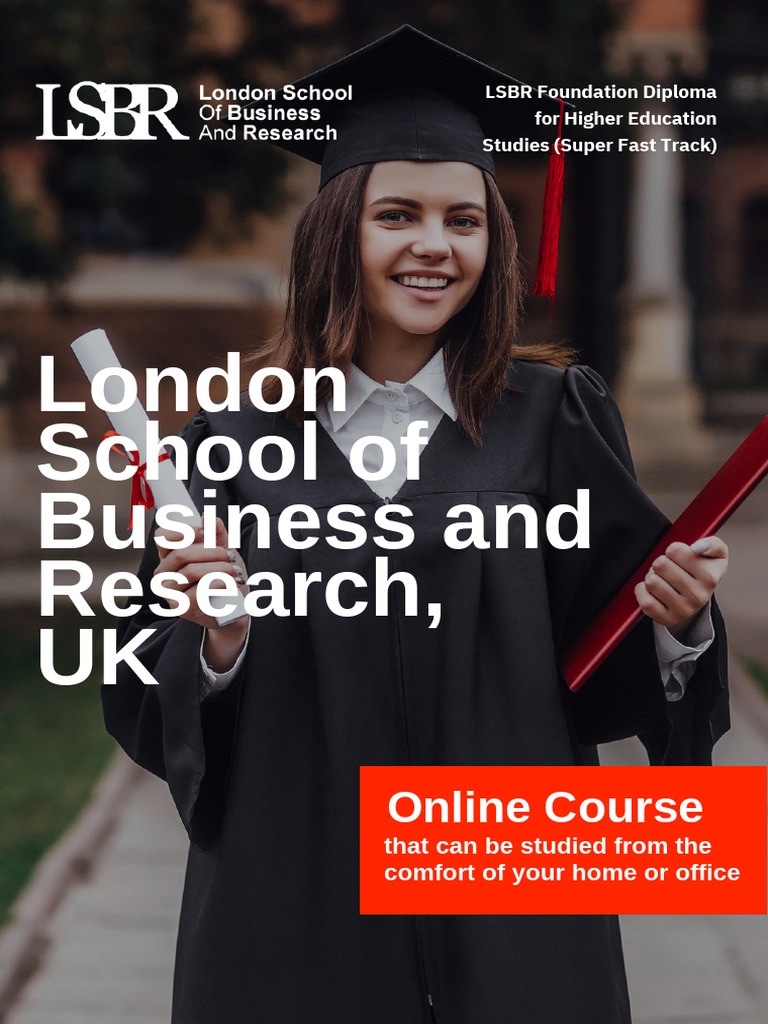 LSBR Foundation Diploma For Higher Education Studies (Super Fast Track ...