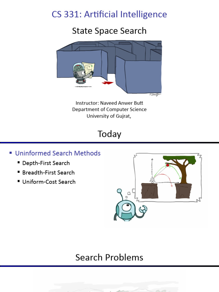 03 Sp20 Cs331 Uninformed Search Pdf Theoretical Computer Science