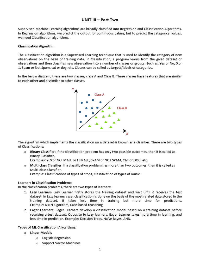 Algorithm | PDF | Statistical Classification | Support Vector Machine