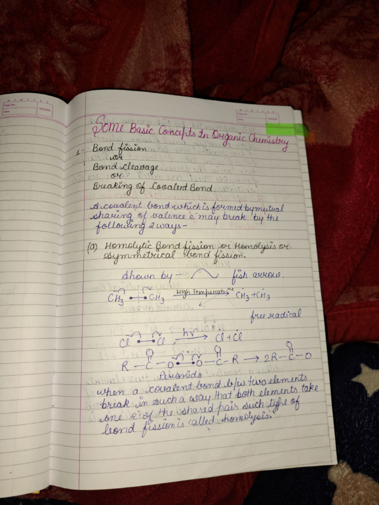 11th Organic Chemistry Note | PDF