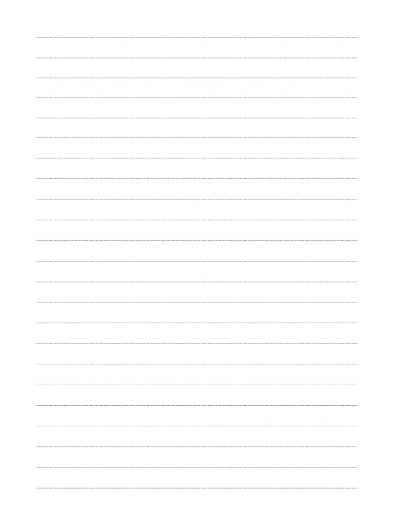 Simple A4 Lined Paper | PDF