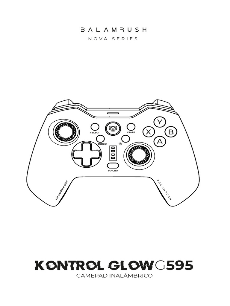 Manual de Gamepad Kontrol Glow G595 | PDF | Xbox | Android (sistema ...