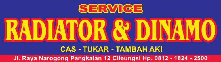 Service Radiator (Ukuran 250cm X 70cm Finishing Mata Ayam Cetak 1 PCS ...