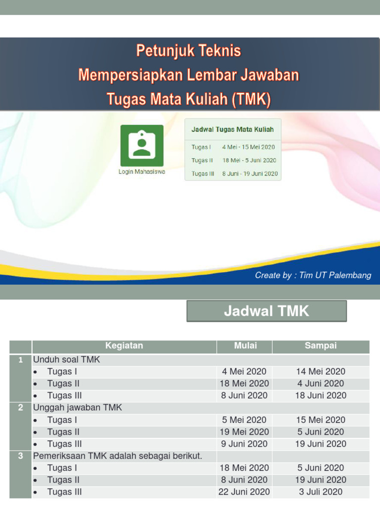 Panduan TMK - BJT | PDF
