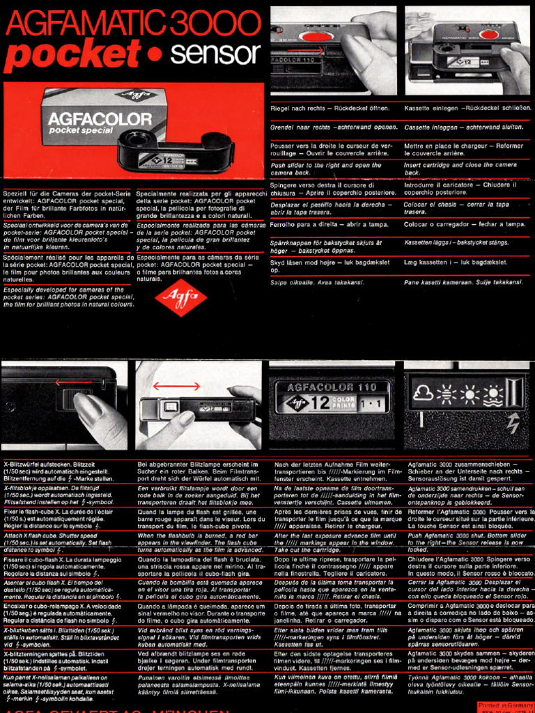 Agfamatic Pocket 3000 | PDF