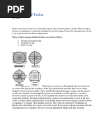 Timber Conversion | PDF