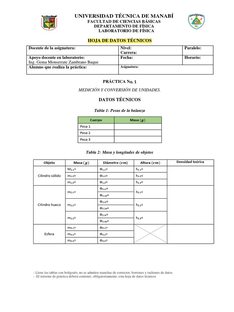 FISICA PRACTICA | PDF | Kilogramo | Masa