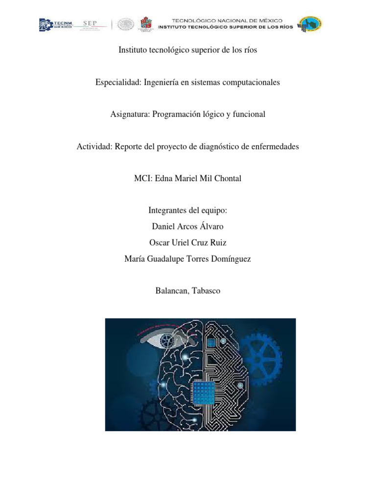 Detección de Enfermedades en Prolog - Reporte Proyecto PLyF | PDF | Inteligencia artificial ...