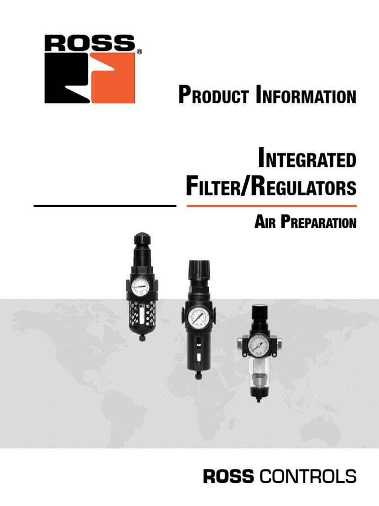 ROSS FRL Integrated Filter-Regulators | PDF | Pressure | Pressure ...
