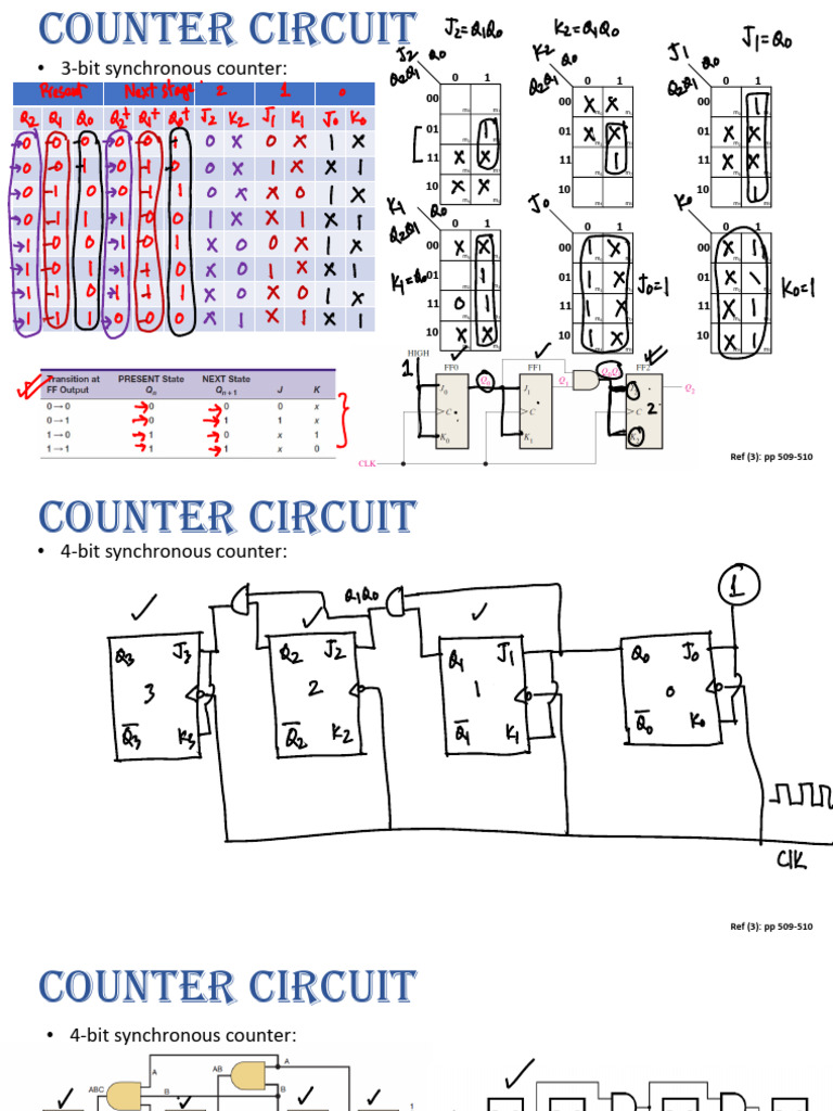 Counters CSE231.6 Lec2 | PDF | Digital Electronics | Telecommunications Engineering
