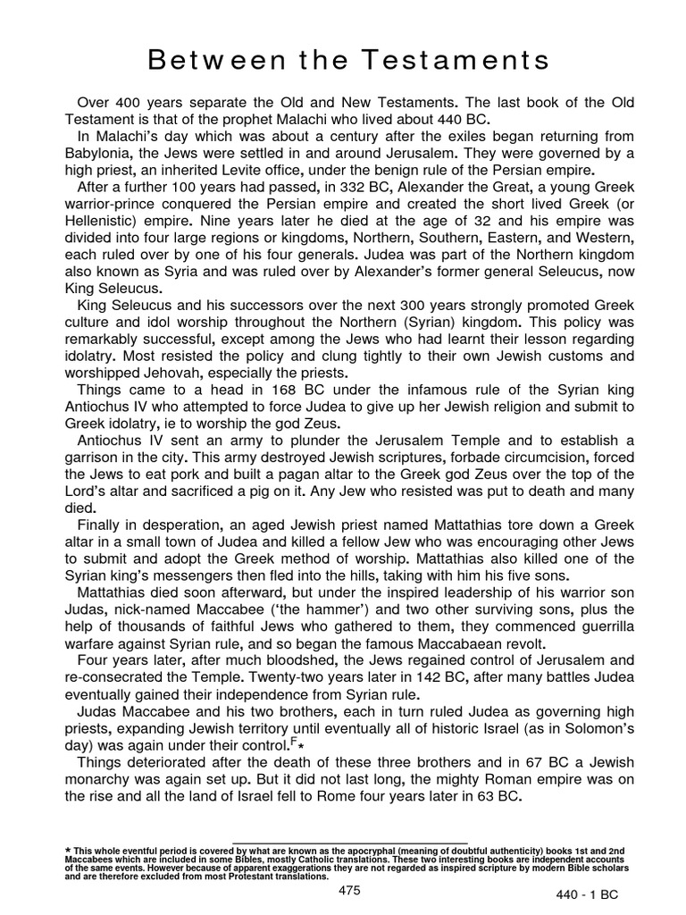 Condensed Bible 2004 - New Testament | PDF | Jesus | Gospel Of Mark