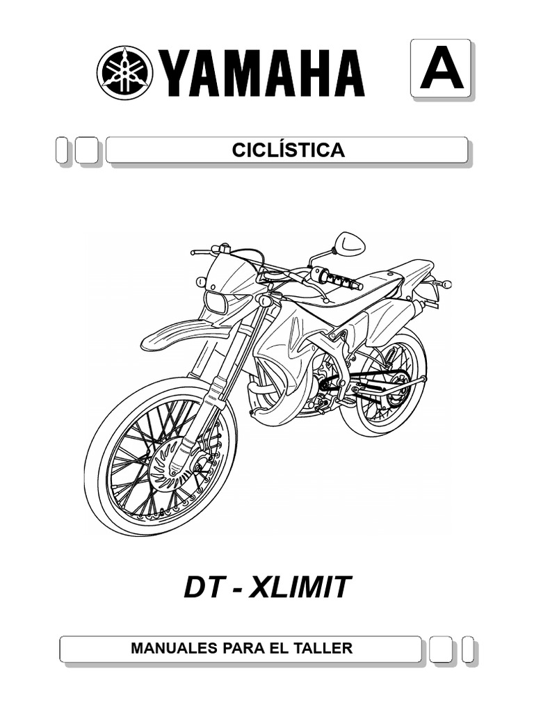 DT50 MBK Manual de Taller Bastidor | PDF | Tornillo | Bienes manufacturados