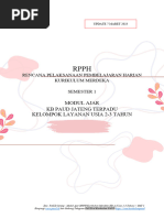 RPPM TK: Mengenal Tubuhku | PDF