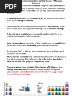 S2 Chemistry Notes | PDF | Chemical Bond | Science & Mathematics