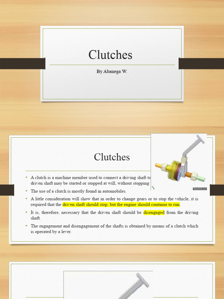 Understanding Clutches: Types and Design | PDF | Clutch | Friction