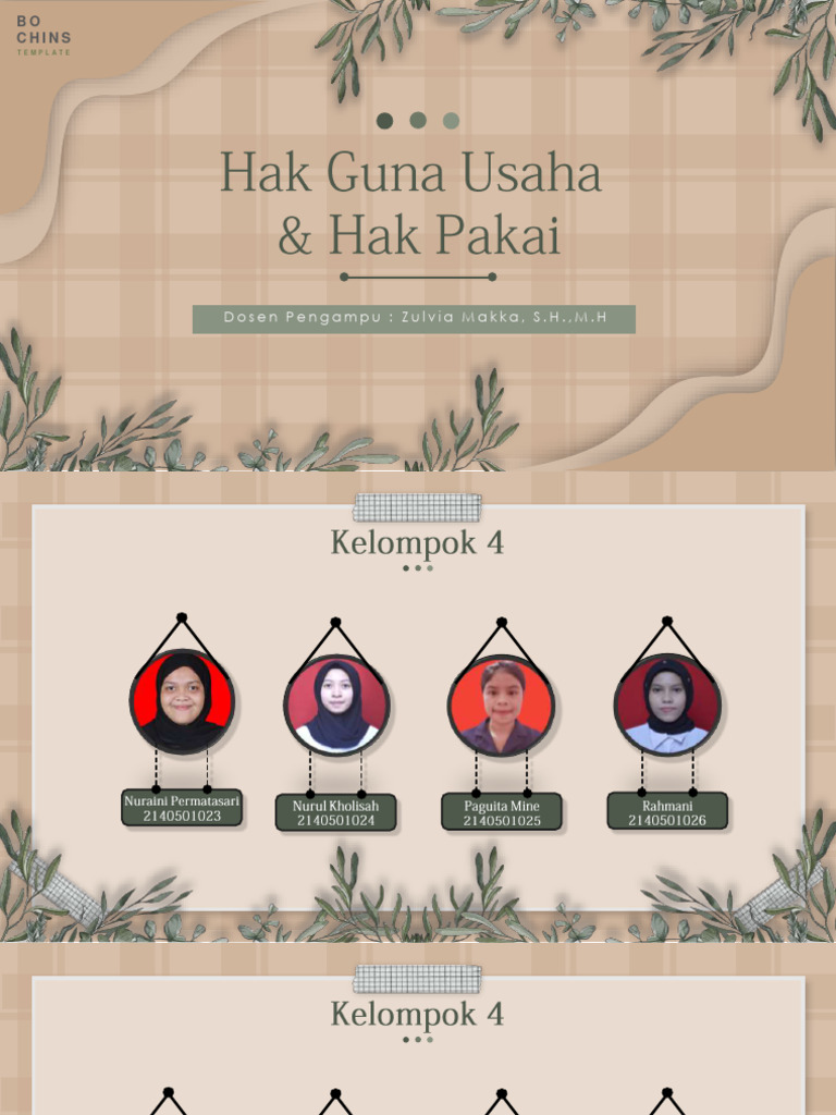 Panduan HGU dan Hak Pakai | PDF
