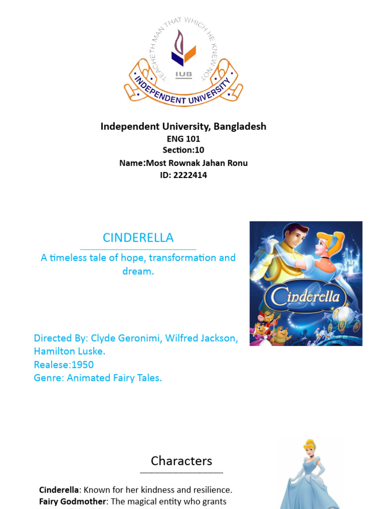Presentation 2 | PDF | Cinderella | Fairies