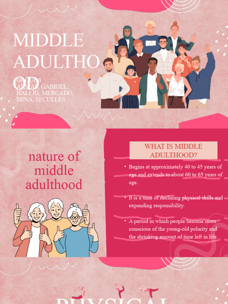 Middle Adulthood Insights | PDF | Sleep | Grandparent