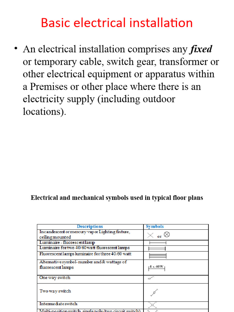 Essential Guide to Electrical Installations | PDF