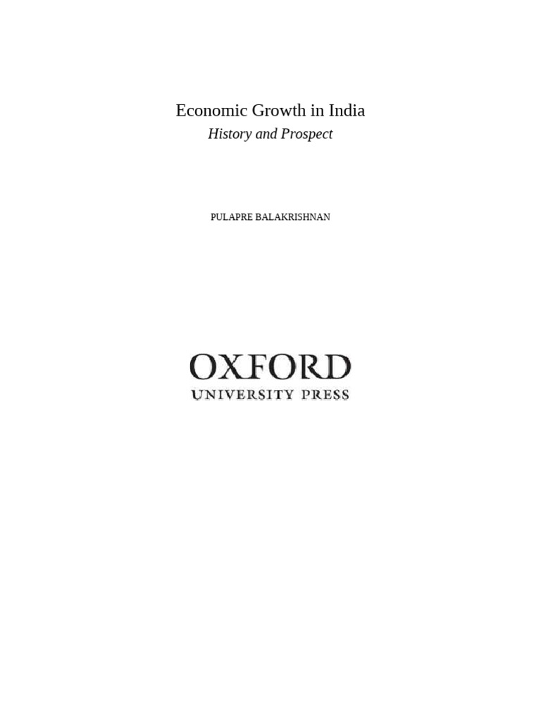 Nehru Era Economic Growth in India | PDF | Economic Growth | Jawaharlal ...