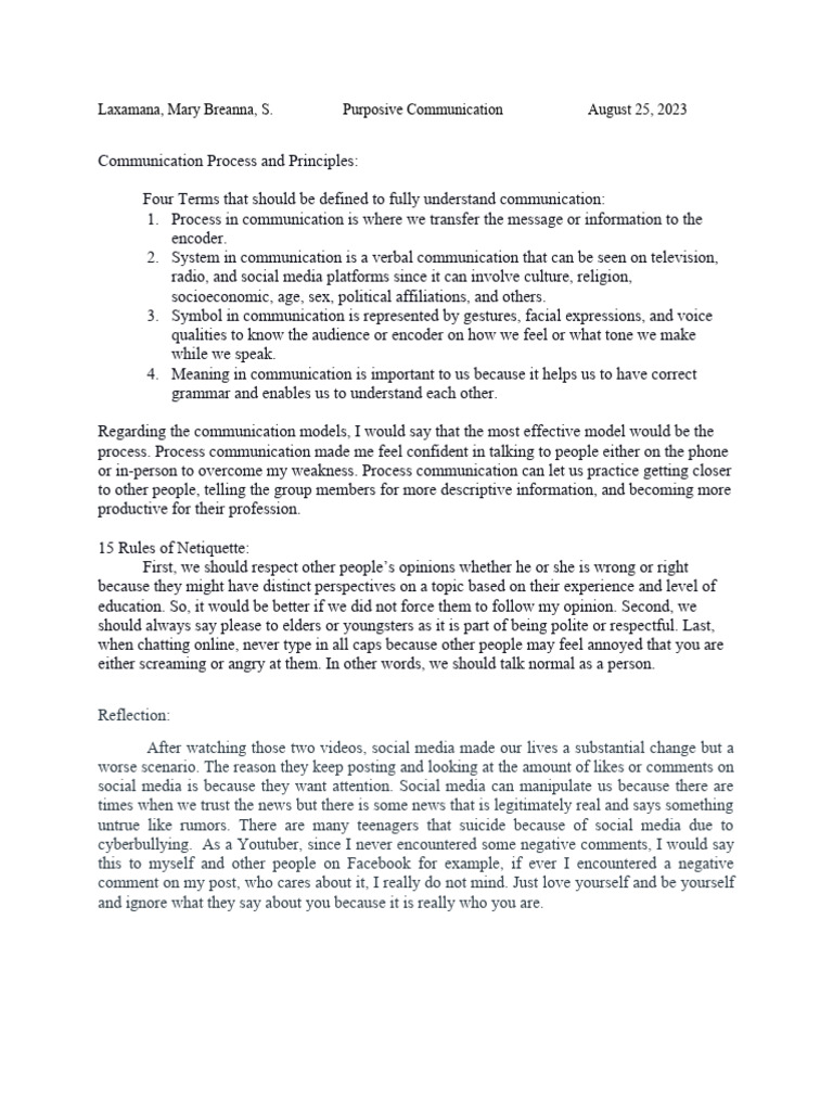 Communication and Social Media | PDF | Social Media | Popular Culture & Media Studies