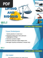 Perhitungan Kekuatan Sling Dan Beban Pada Lifting Plan | PDF