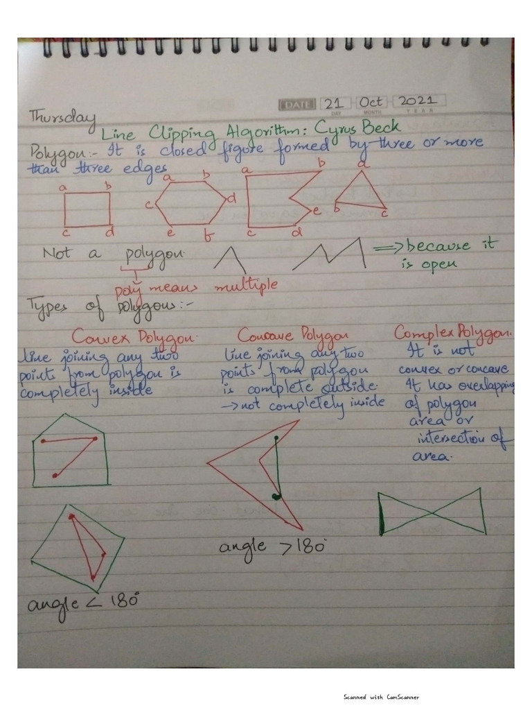 L10 MMCG Cyrus Beck Line Clipping | PDF