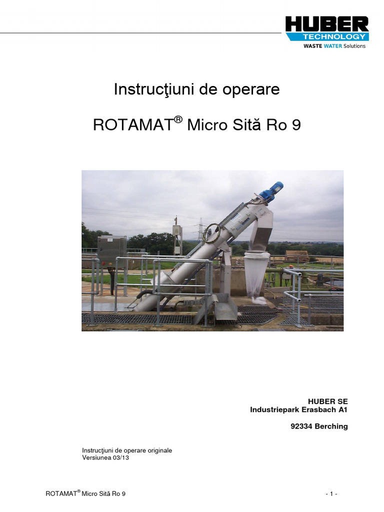 Ro9 Versiunea 03-2013 EN | PDF