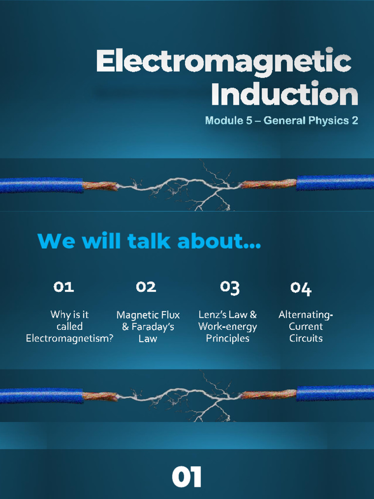 GenPhy2 Module 5 Electromagnetic Induction | PDF | Electromagnetic ...