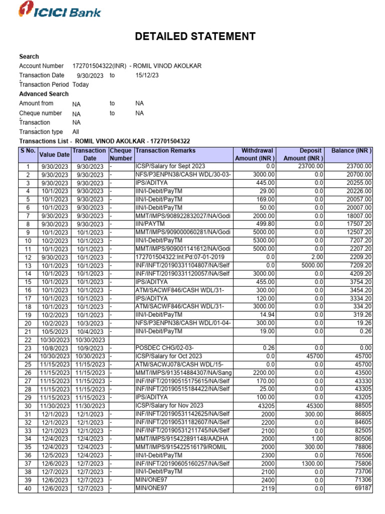 Op Transaction History 16!12!2023 | PDF | Financial Technology | Finance & Money Management