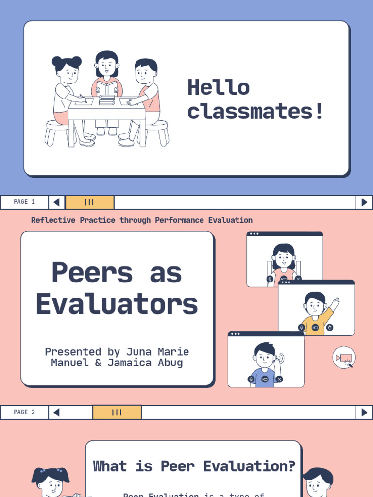 2) Peers As Evaluators - ASL2 - Manuel, Juna Marie - & - Abug, Jamaica | PDF | Performance ...