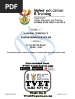 N4 Engineering Science April 2023 Question Paper | PDF | Stress ...