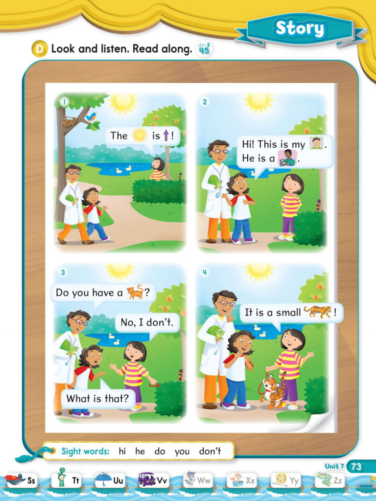 Phonics Book Page 74 | PDF