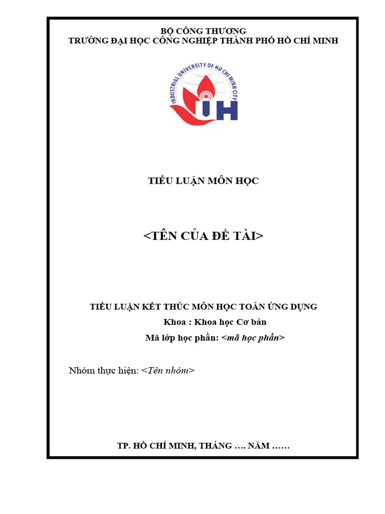 Mautrinhbaytieuluan TUD | PDF