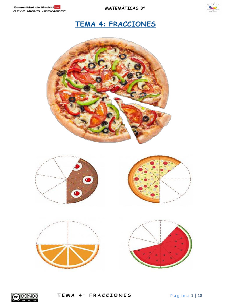 Tema 4 Fracciones | PDF