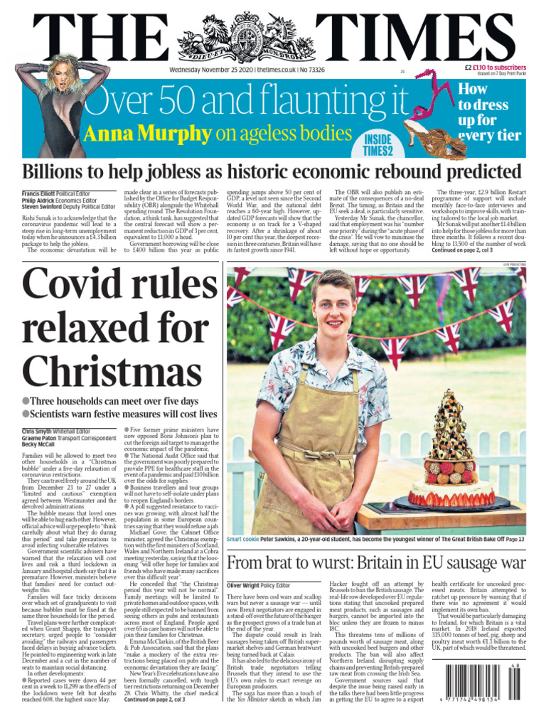 The Times. November 25, 2020 | PDF | Cricket | Pub