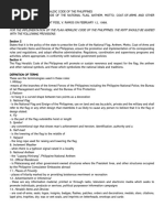 Flag and Heraldic Code of The Philippines RA 8491 | PDF | Flag | Heraldry