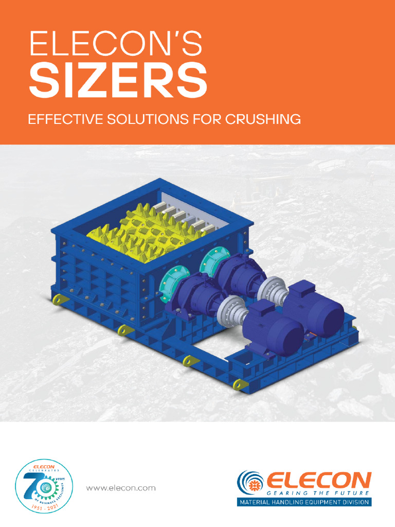 Elecon Sizers | PDF