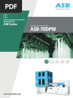 ASB-150 Series Blow Molding Machines | PDF | Mechanical Engineering