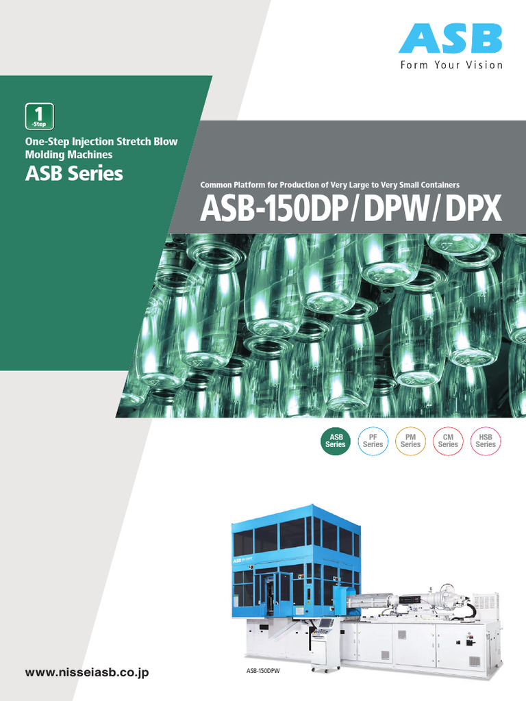 ASB-150 Series Blow Molding Machines | PDF | Mechanical Engineering