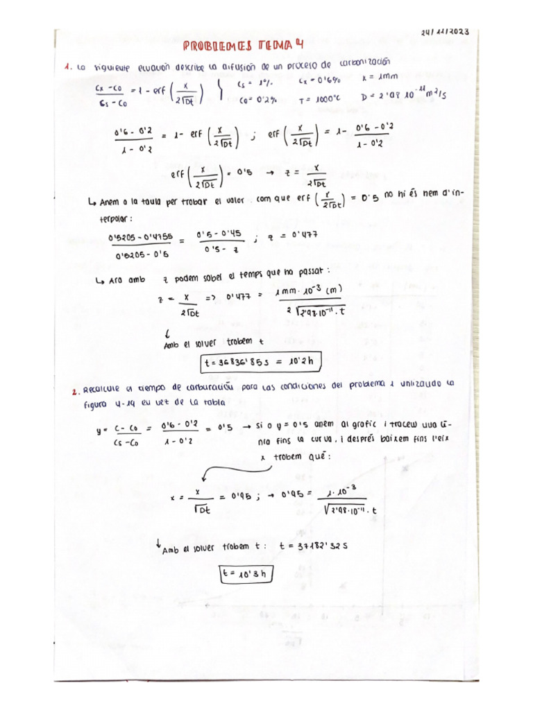 Problemes Tema 4 | PDF