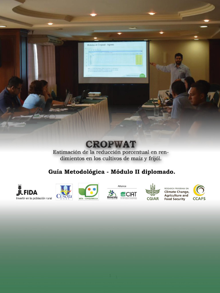 CROPWAT - Guia Metodologica | PDF | Evapotranspiración | Agua