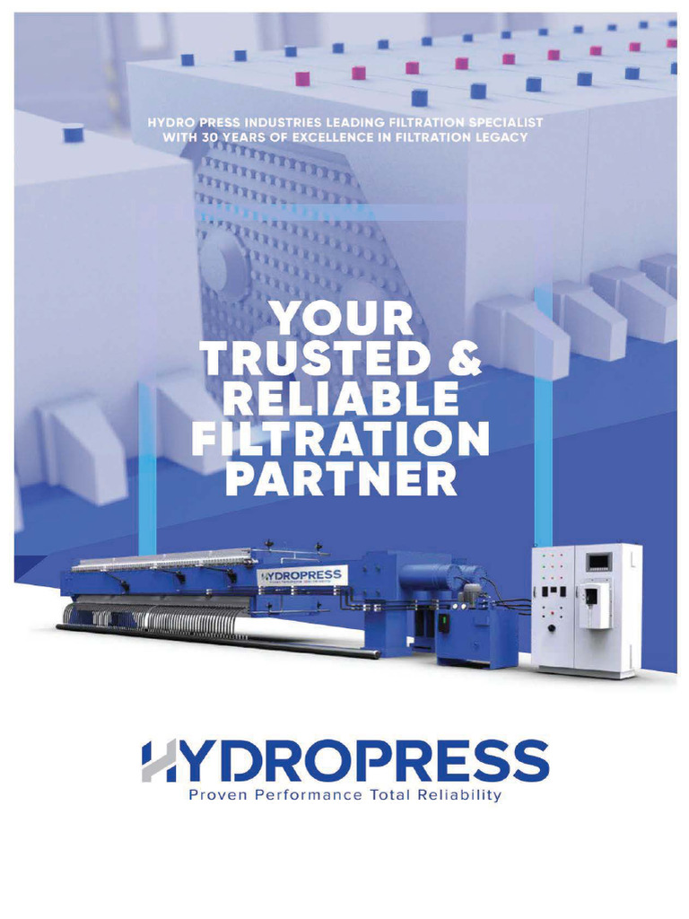 Hydro Press Filter Press For Etp | PDF