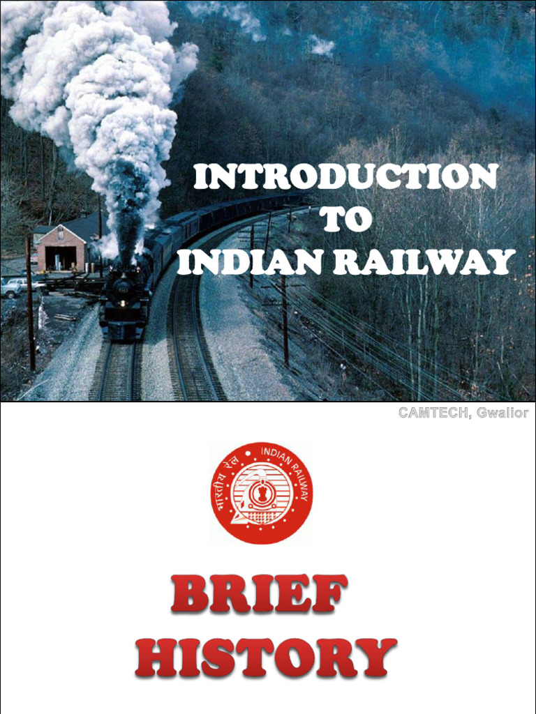 1622175199606-4general Introduction To Indian Railways | PDF | Rail Transport | Transport