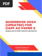 Capf AC Paper 2 Last 10 Years PYQs (Solved) - Compressed | PDF